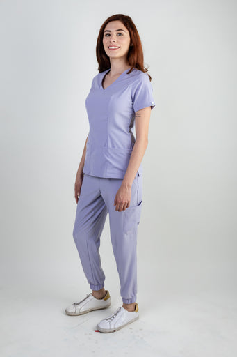 Explora el Modelo Discovey Para Mujer - El Scrub de Alta Gama Con Tela ...